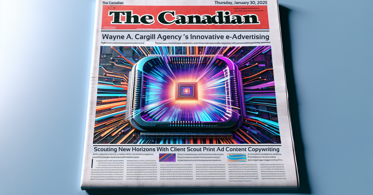 Canadian Print Ad Content Copywriting - Client Scout
